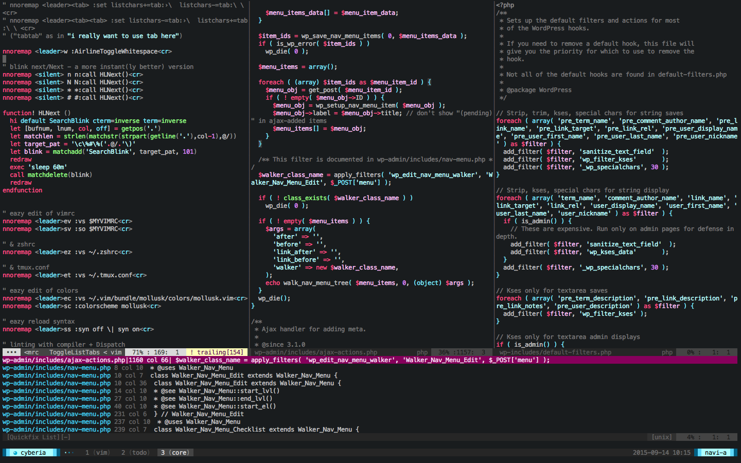 GitHub - synthetiv/mollusk: color scheme for Vim